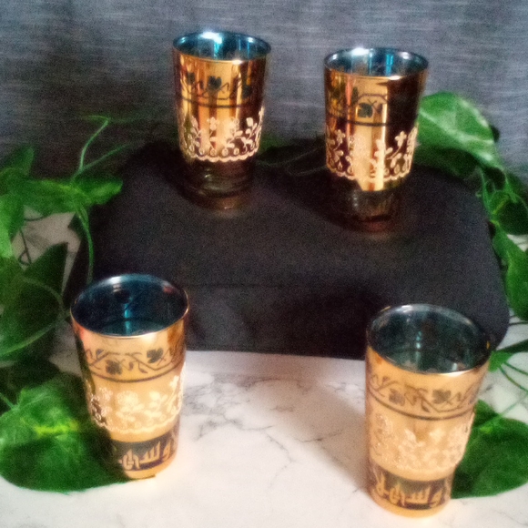 Dining | Vintage Traditional Arabic Tea Glasses Ahlan Model 4oz Set Of ...